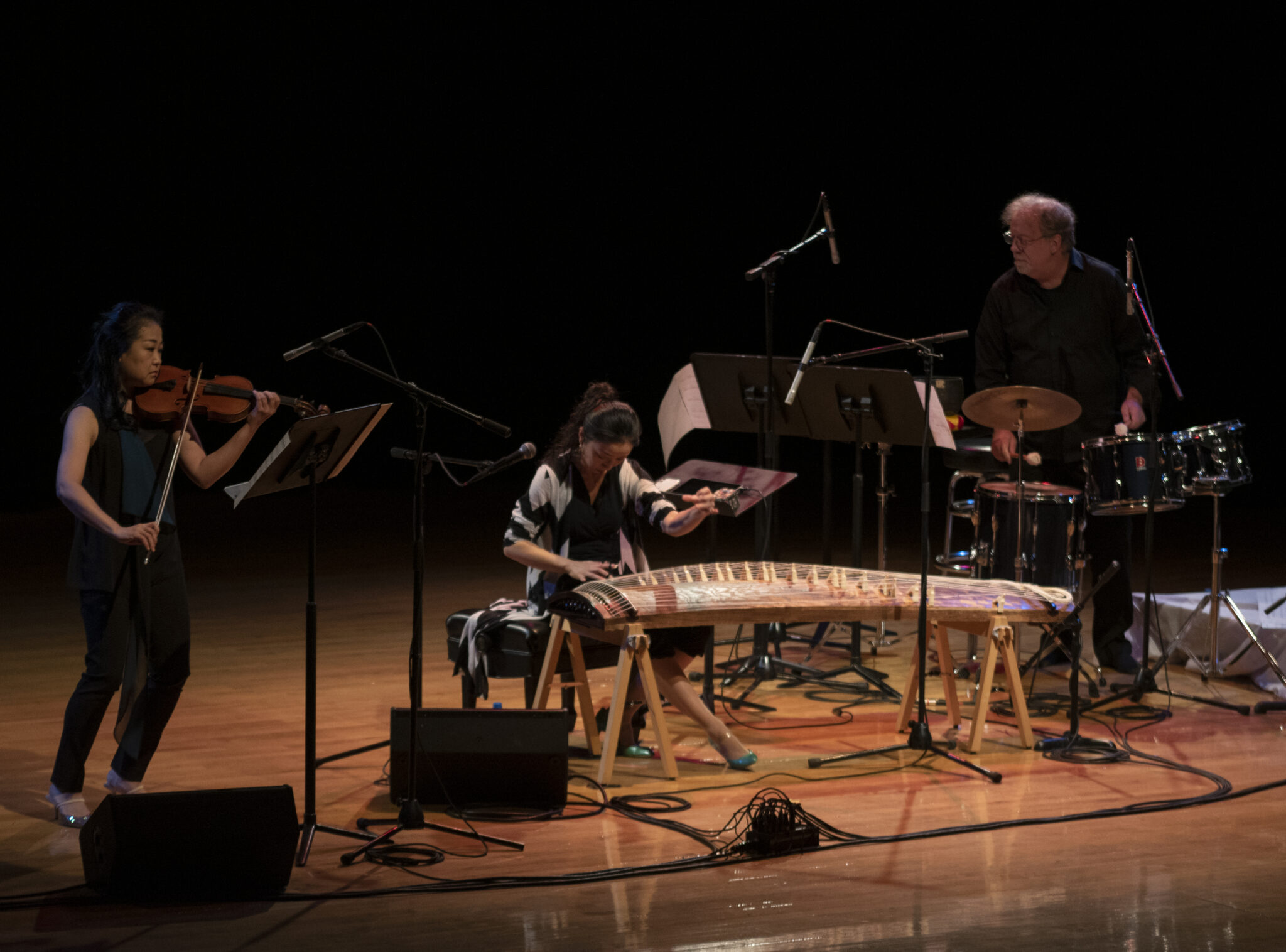 Educating UNR on the power of the koto instrument: Yumi Kurosawa Trio ...